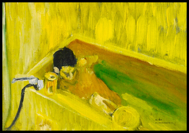 アートポスター 室内用 A2サイズ 痒い背中 フレーム無し 受注制作 | iichi 日々の暮らしを心地よくするハンドメイドやアンティークのマーケットプレイス