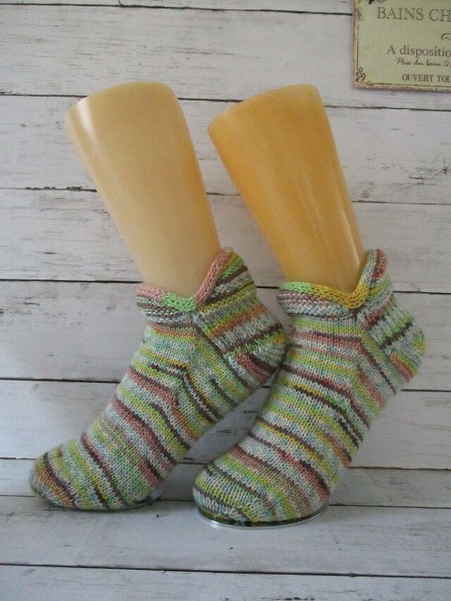 冷え取りソックス Rico Design Superba Bamboo 032 | iichi ハンドメイド・クラフト作品・手仕事品の通販