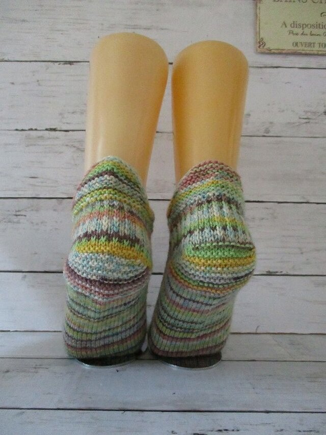 冷え取りソックス Rico Design Superba Bamboo 032 | iichi ハンドメイド・クラフト作品・手仕事品の通販