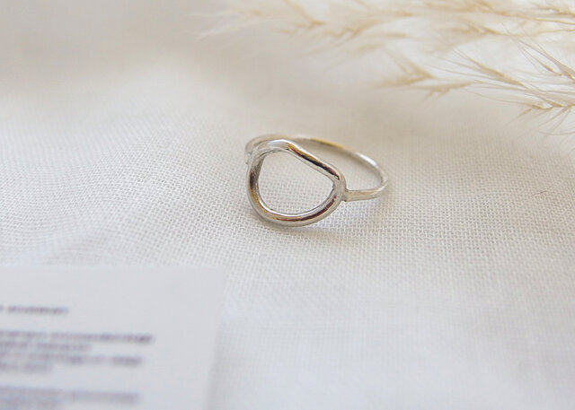 【Circle】シルバーリング | iichi ハンドメイド・クラフト作品・手仕事品の通販