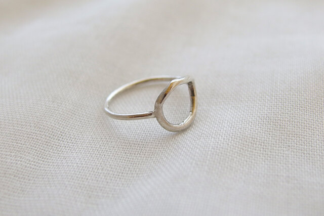 【Circle】シルバーリング | iichi ハンドメイド・クラフト作品・手仕事品の通販