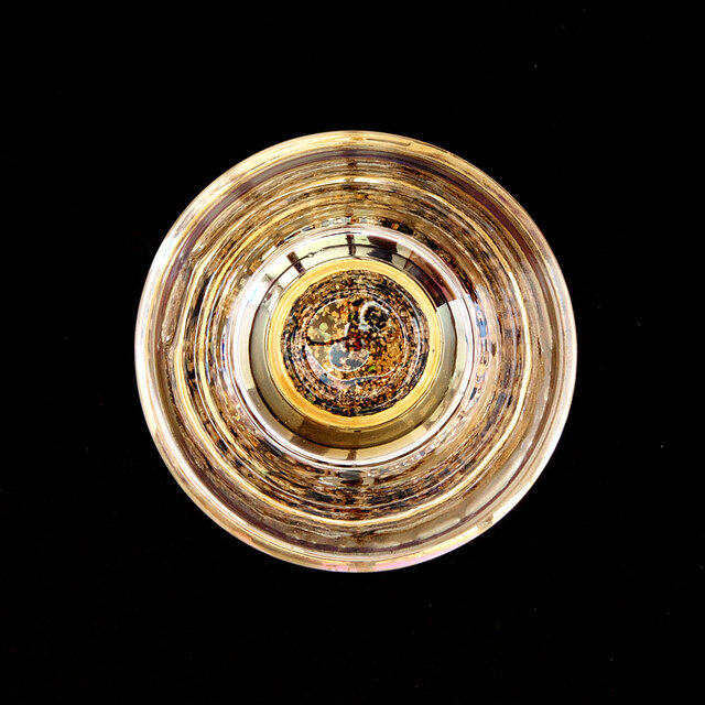 金色のぐい呑み | iichi ハンドメイド・クラフト作品・手仕事品の通販