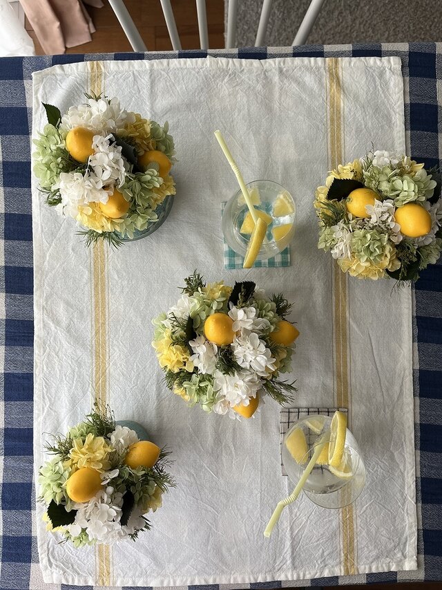 Limone / リモーネ ポットアレンジⓂ | iichi 日々の暮らしを心地よくするハンドメイドやアンティークのマーケットプレイス