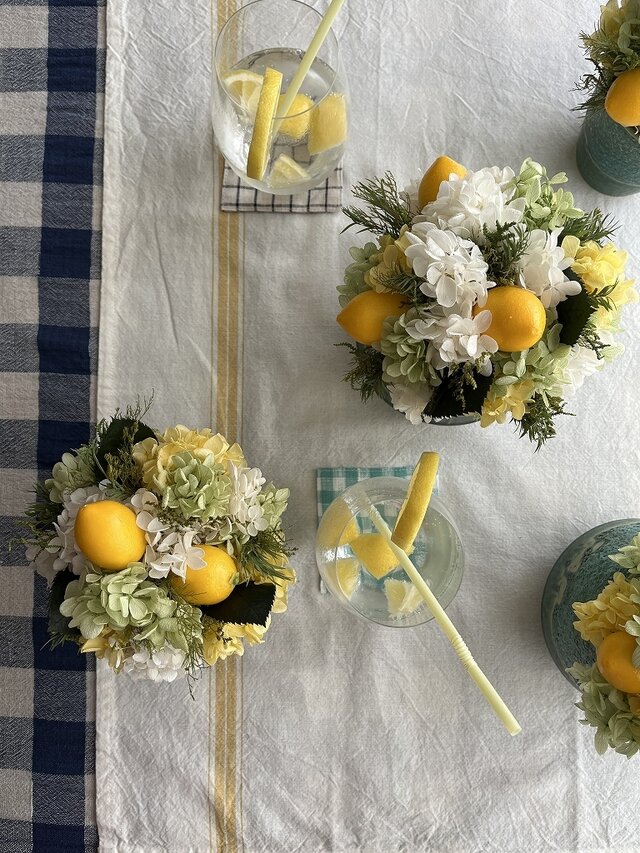 Limone / リモーネ ポットアレンジⓂ | iichi 日々の暮らしを心地よくするハンドメイドやアンティークのマーケットプレイス