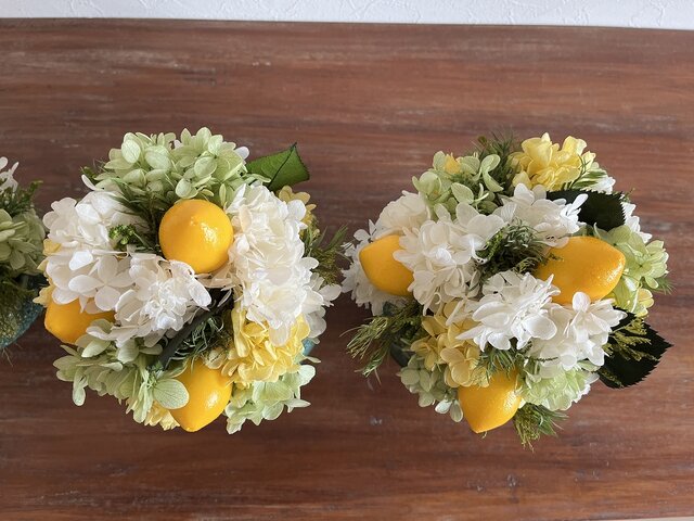 Limone / リモーネ ポットアレンジⓁ | iichi ハンドメイド・クラフト作品・手仕事品の通販