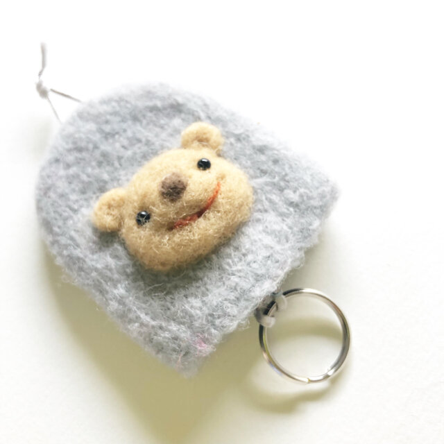 keycase bear glay | iichi ハンドメイド・クラフト作品・手仕事品の通販