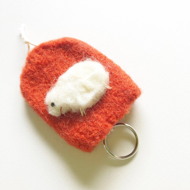 keycase lambkin sun | iichi ハンドメイド・クラフト作品・手仕事品の通販