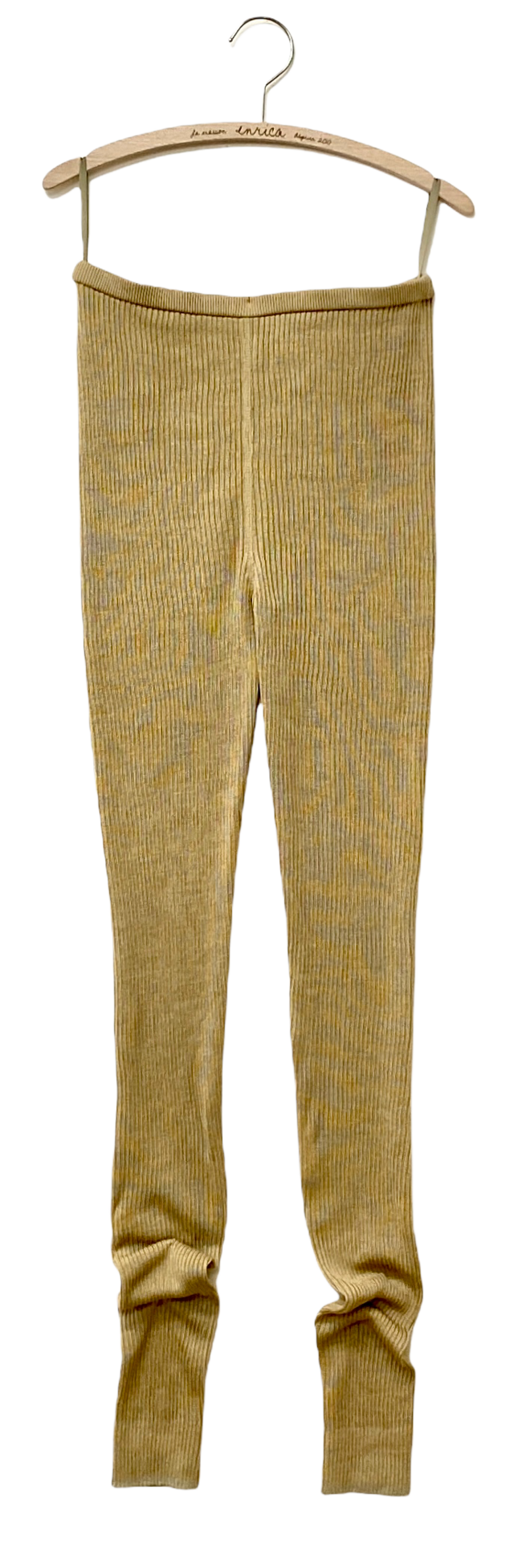 定番 シルクニット レギンス CAMEL | iichi ハンドメイド・クラフト作品・手仕事品の通販