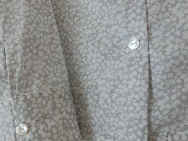 タナローン 長袖ブラウス light gray | iichi ハンドメイド・クラフト作品・手仕事品の通販