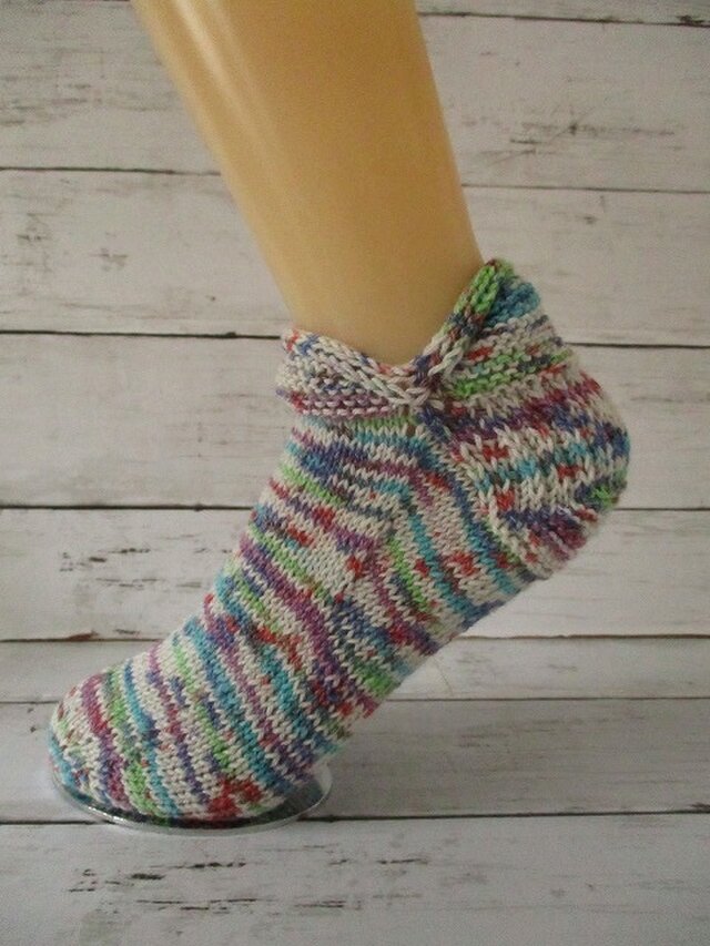 冷え取りソックス Opal Cotton KFS 245 パワーストーン | iichi ハンドメイド・クラフト作品・手仕事品の通販