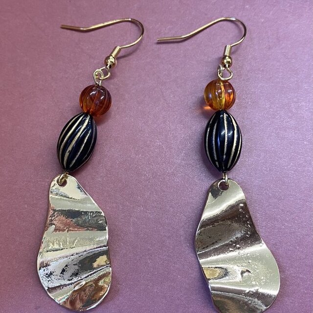 インド風ピアス（P5） | iichi ハンドメイド・クラフト作品・手仕事品の通販