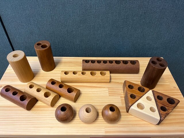 【送料無料】 ペンスタンド レンコン ナチュラル 50φ 10cm 3穴 | iichi ハンドメイド・クラフト作品・手仕事品の通販