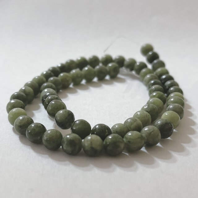天然石 中国翡翠 台湾ヒスイ 6mm パワー ハンドメイド ストーン パーツ | iichi ハンドメイド・クラフト作品・手仕事品の通販