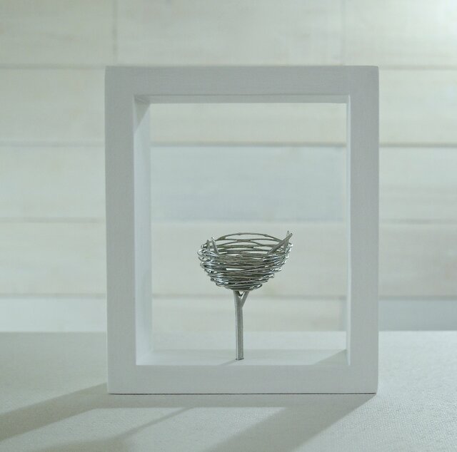 鳥のオブジェ[碧翆]ボックス型 | iichi ハンドメイド・クラフト作品・手仕事品の通販