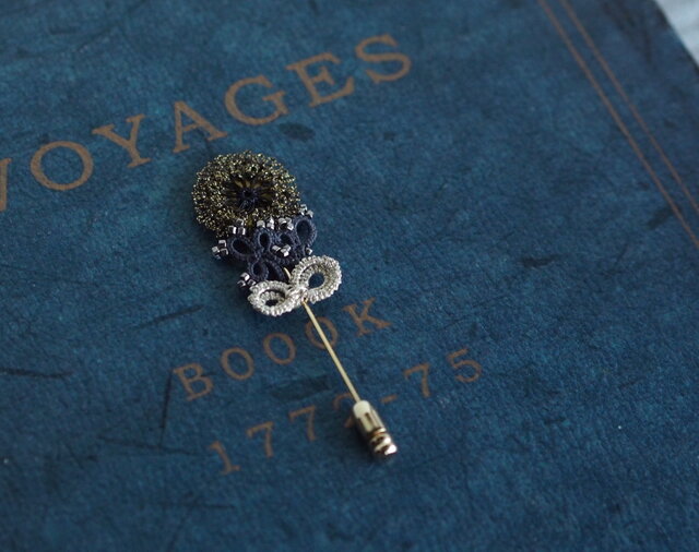 SALE★】2color Set！Little Flower 「SILVER WHITE」&「BLACK GOLD」 | iichi ハンドメイド・クラフト作品・手仕事品の通販