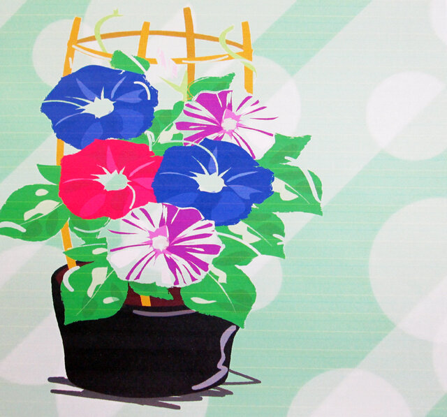 華燭の宿り木／朝露の香り 桧枠造・LED・厚紙張貼・軽量／BK-172 | iichi ハンドメイド・クラフト作品・手仕事品の通販