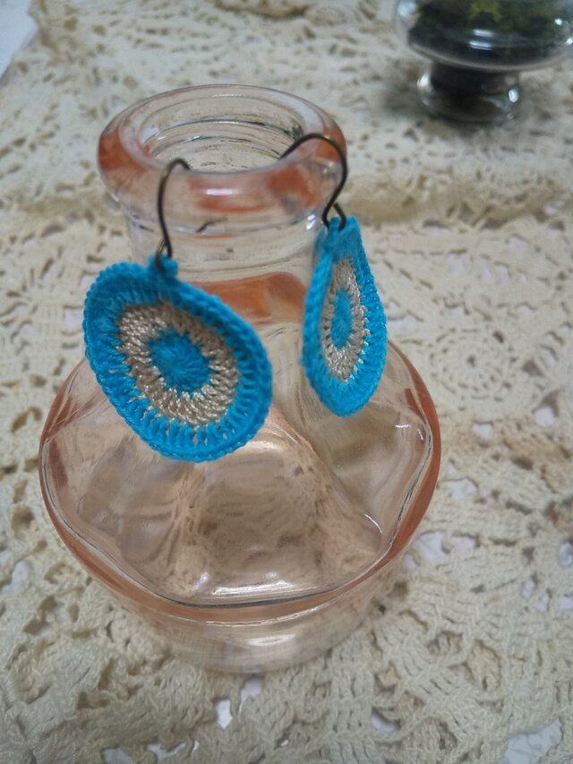 丸型ピアス | iichi ハンドメイド・クラフト作品・手仕事品の通販