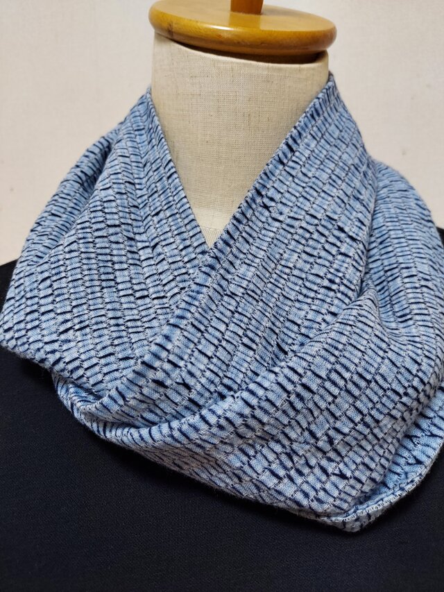 古布 リメイク夏用スヌード 1 | iichi 日々の暮らしを心地よくするハンドメイドやアンティークのマーケットプレイス