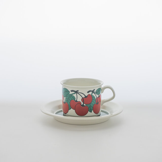 Kirsikka｜cup, saucer and plate set | iichi ハンドメイド・クラフト作品・手仕事品の通販