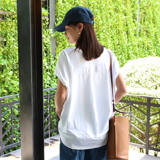 体のラインを拾わない ドルマンスリーブT ホワイト 0517WH | iichi ハンドメイド・クラフト作品・手仕事品の通販