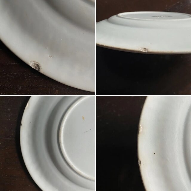 クレイユ&モントロー Creil&Montereau レリーフ 平皿 デザート皿 φ19.7cm アンティーク 0501091 | iichi ハンドメイド・クラフト作品・手仕事品の通販