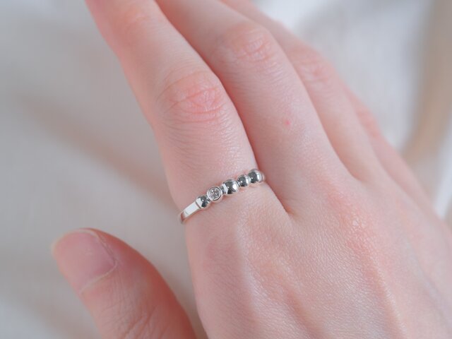 Diamond Tenging 2WAY ring ダイヤモンドリング シルバー イヤーカフ silver925 | iichi 日々の暮らしを心地よくするハンドメイドやアンティークの ...