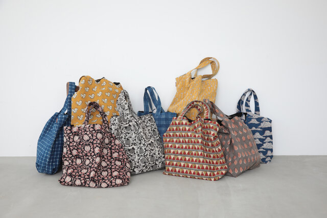 夏のお出かけセット4 / kamisun one piece black and kinchaku bag | iichi ハンドメイド ...