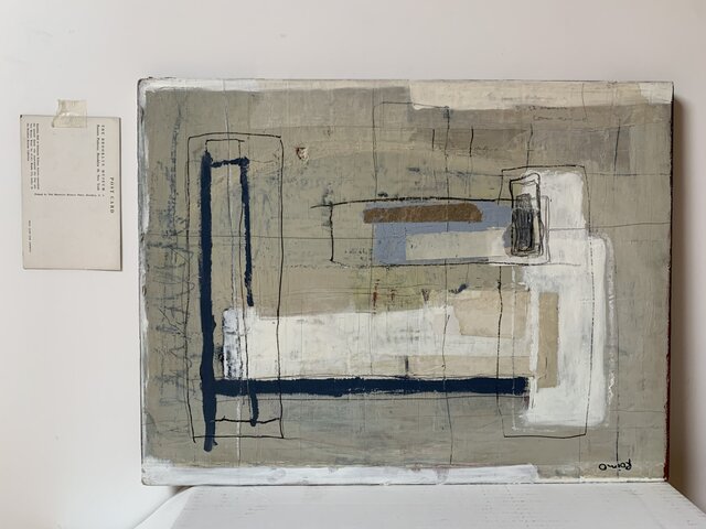 現代アート【原画】Roimos art 油絵 オーナメント 絵画 壁掛け 抽象画 インテリア ナチュラル 個性的 | iichi 日々の暮らしを心地よくするハンドメイドやアンティークの ...