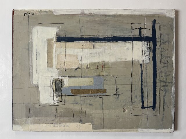 現代アート【原画】Roimos art 油絵 オーナメント 絵画 壁掛け 抽象画 インテリア ナチュラル 個性的 | iichi ハンドメイド ...