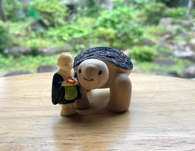 かめさんの添配・約 7.5 cm | iichi ハンドメイド・クラフト作品・手仕事品の通販