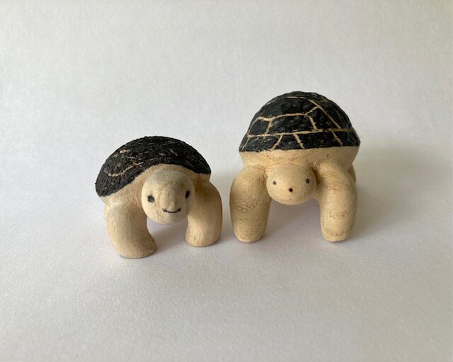 かめさんの添配・約 7.5 cm | iichi ハンドメイド・クラフト作品・手仕事品の通販