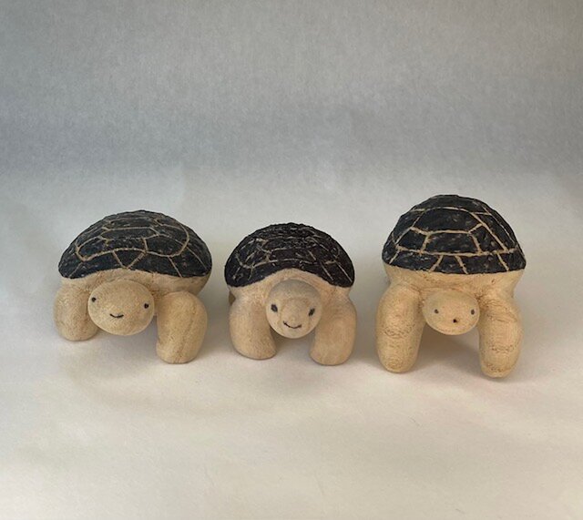 かめさんの添配・約 7.5 cm | iichi ハンドメイド・クラフト作品・手仕事品の通販