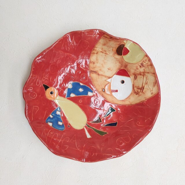 【レッド】明るく、楽しく、美味しく！中鉢8 2023 | iichi ハンドメイド・クラフト作品・手仕事品の通販