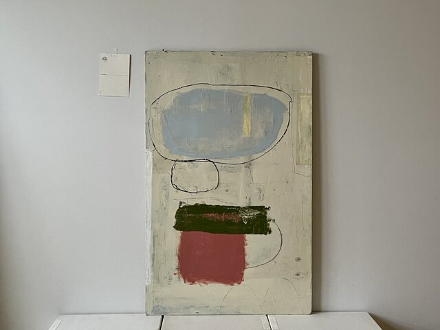 現代アート【原画】Roimos art 油絵 オーナメント 絵画 壁掛け 抽象画 インテリア ナチュラル 個性的 | iichi ハンドメイド ...