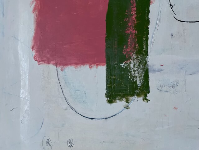 現代アート【原画】Roimos art 油絵 オーナメント 絵画 壁掛け 抽象画 インテリア ナチュラル 個性的 | iichi ハンドメイド ...