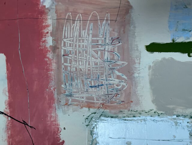 現代アート【原画】Roimos art 油絵 オーナメント 絵画 壁掛け 抽象画 インテリア ナチュラル 個性的 | iichi 日々の暮らし ...