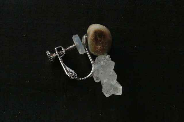 イヤリング｜海の石｜SSE-06 | iichi ハンドメイド・クラフト作品・手仕事品の通販