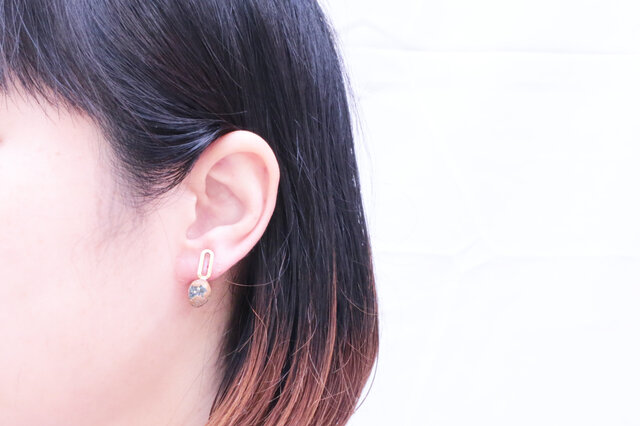 イヤリング｜海の石｜SSE-10 | iichi ハンドメイド・クラフト作品・手仕事品の通販