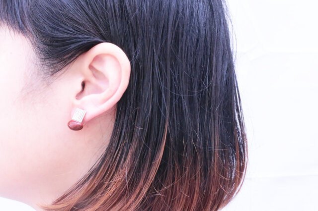 イヤリング｜海の石｜SSE-09 | iichi ハンドメイド・クラフト作品・手仕事品の通販