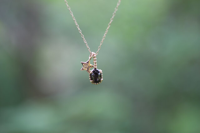 10Kネックレスー星ー | iichi ハンドメイド・クラフト作品・手仕事品の通販