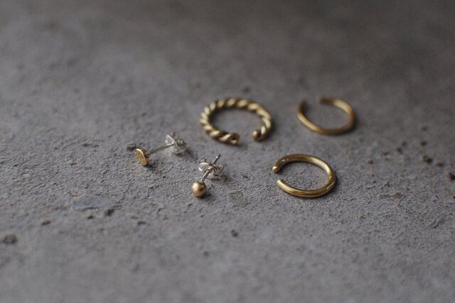 Pierce & Ear cuff SET／【色々選べる】ピアス＆イヤーカフセット | iichi ハンドメイド・クラフト作品・手仕事品の通販