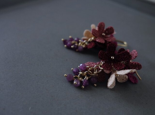 bouquet of berry flower mix | iichi ハンドメイド・クラフト作品・手仕事品の通販