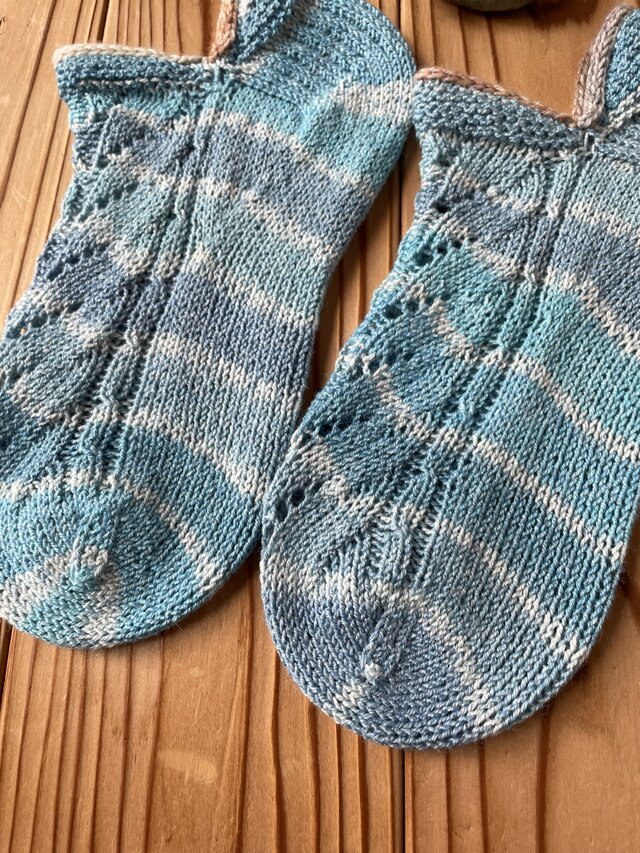 No.1225夏うつぼソックス114匹め | iichi ハンドメイド・アンティーク・食品・ギフト・手作り