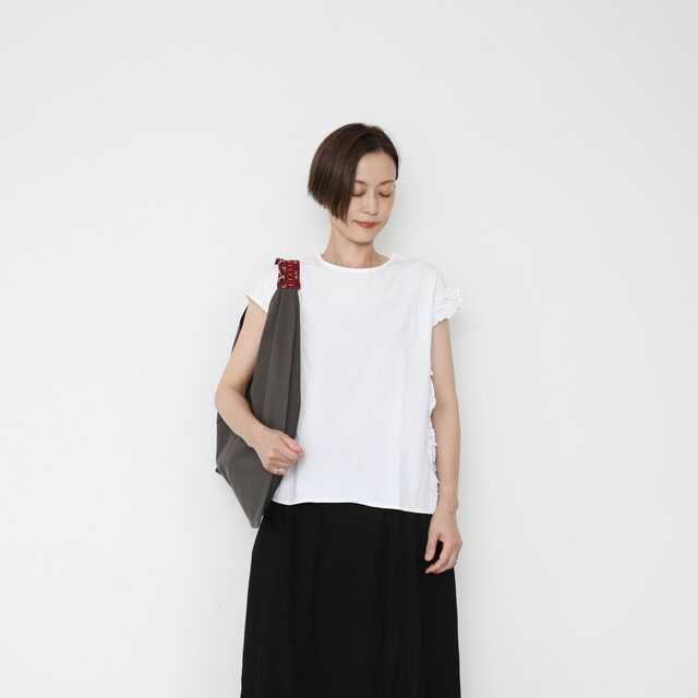 1点もの azuma bag / gray no2 | iichi ハンドメイド・クラフト作品・手仕事品の通販