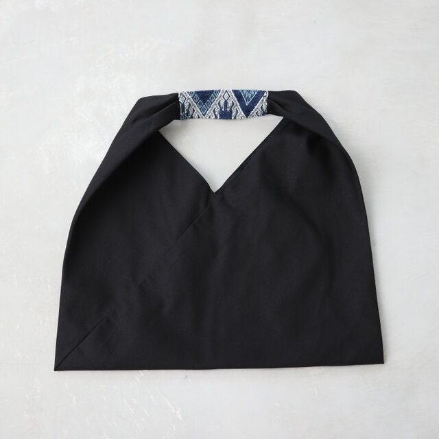 1点もの azuma bag / black no2 | iichi ハンドメイド・クラフト作品・手仕事品の通販