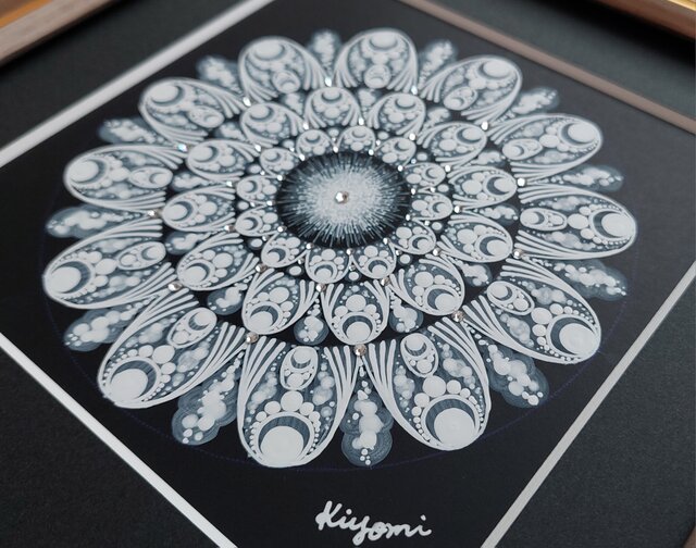 曼荼羅アート「SP.NO1」(織葉習作) | iichi ハンドメイド・クラフト作品・手仕事品の通販