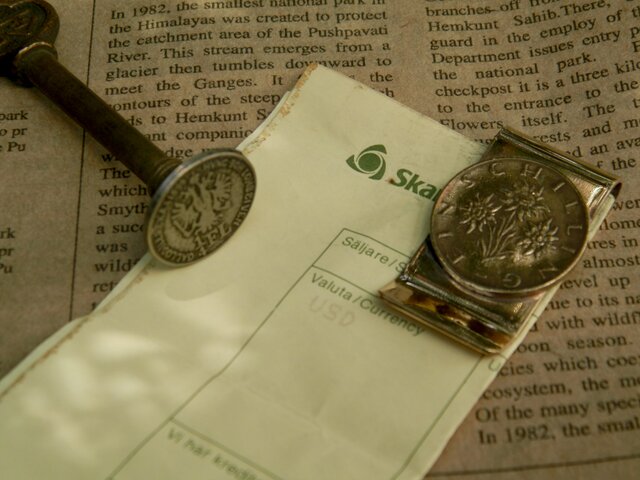#M29 Austria Coin Money Clip | iichi ハンドメイド・クラフト作品・手仕事品の通販