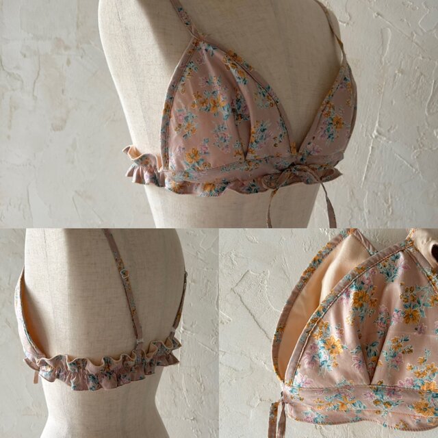 new arrival Choose！ストレスフリー パット入りブラ : : moock1 | iichi ハンドメイド・クラフト作品・手仕事品の通販