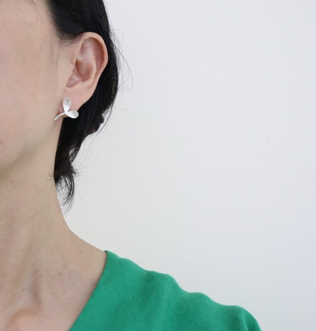 silver950 - sizuku futaba ピアス | iichi ハンドメイド・クラフト作品・手仕事品の通販