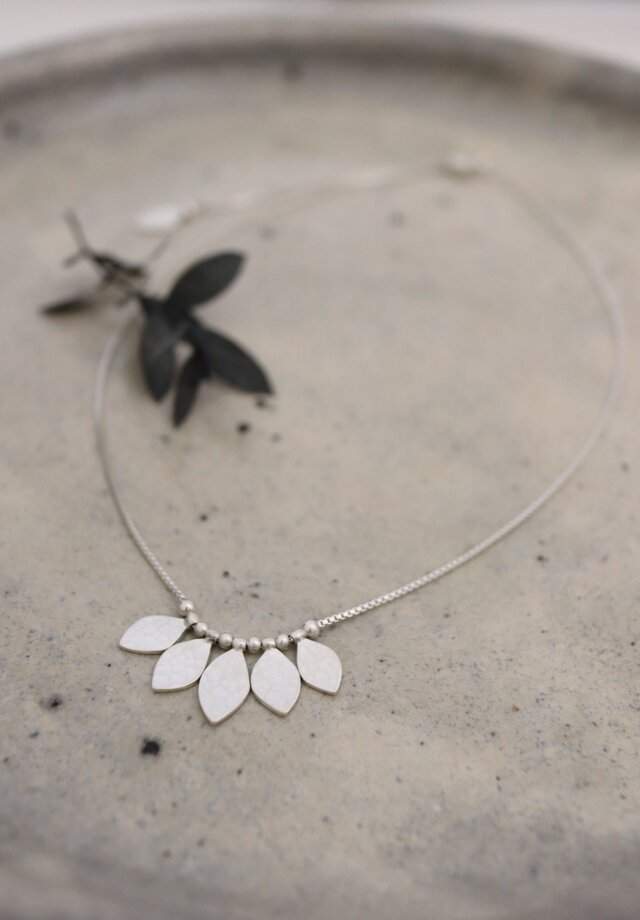 silver950 - leaf ネックレス | iichi ハンドメイド・クラフト作品・手仕事品の通販